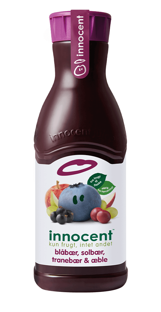 innocent juice – presset frugt og grønt og intet andet (aldrig tilsat ...